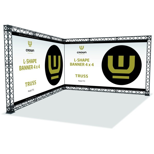 CROWN TRUSS, L-shape 4x4 - Truss L-shape - Exhibitions